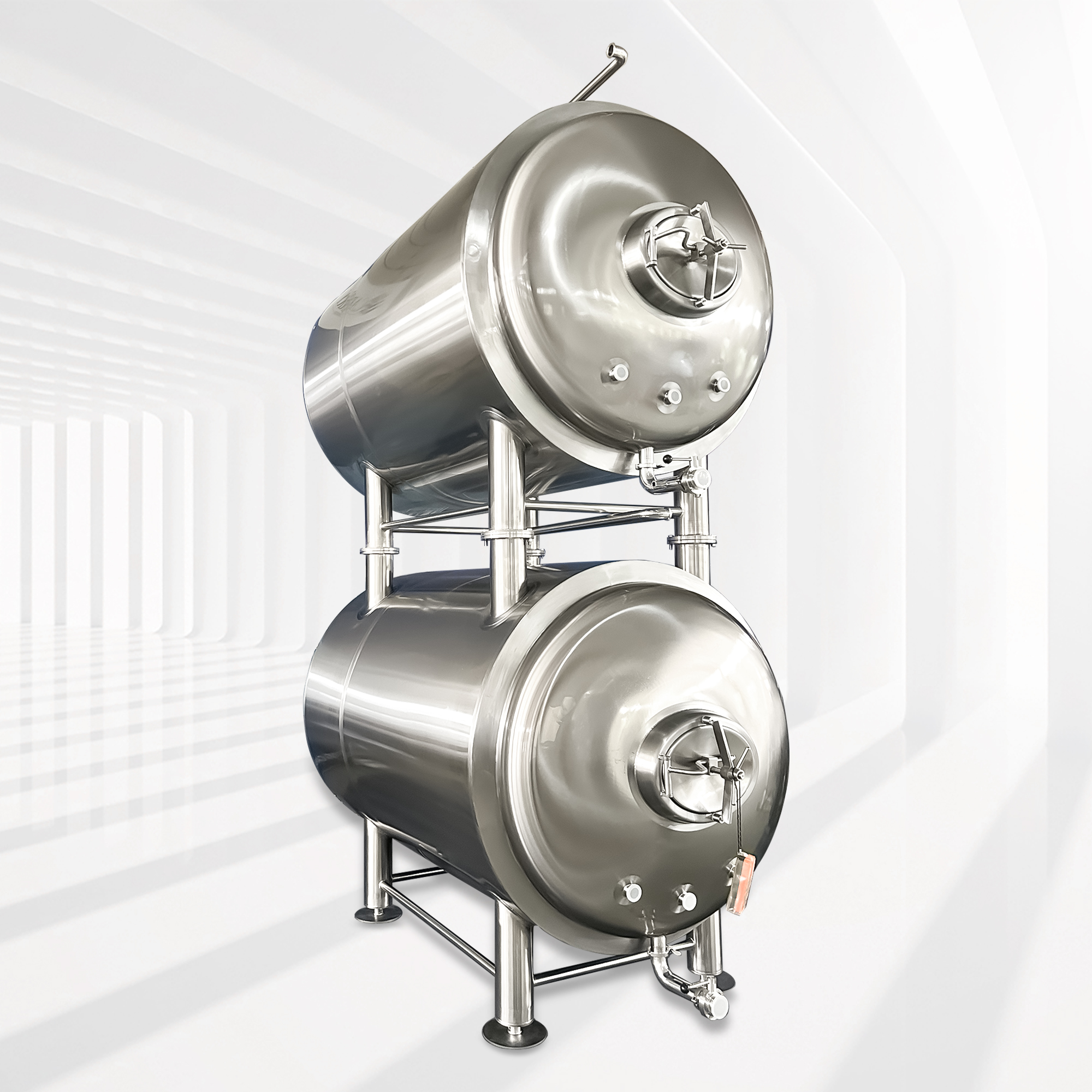 Horizontal Brite Tank for beer brewing system