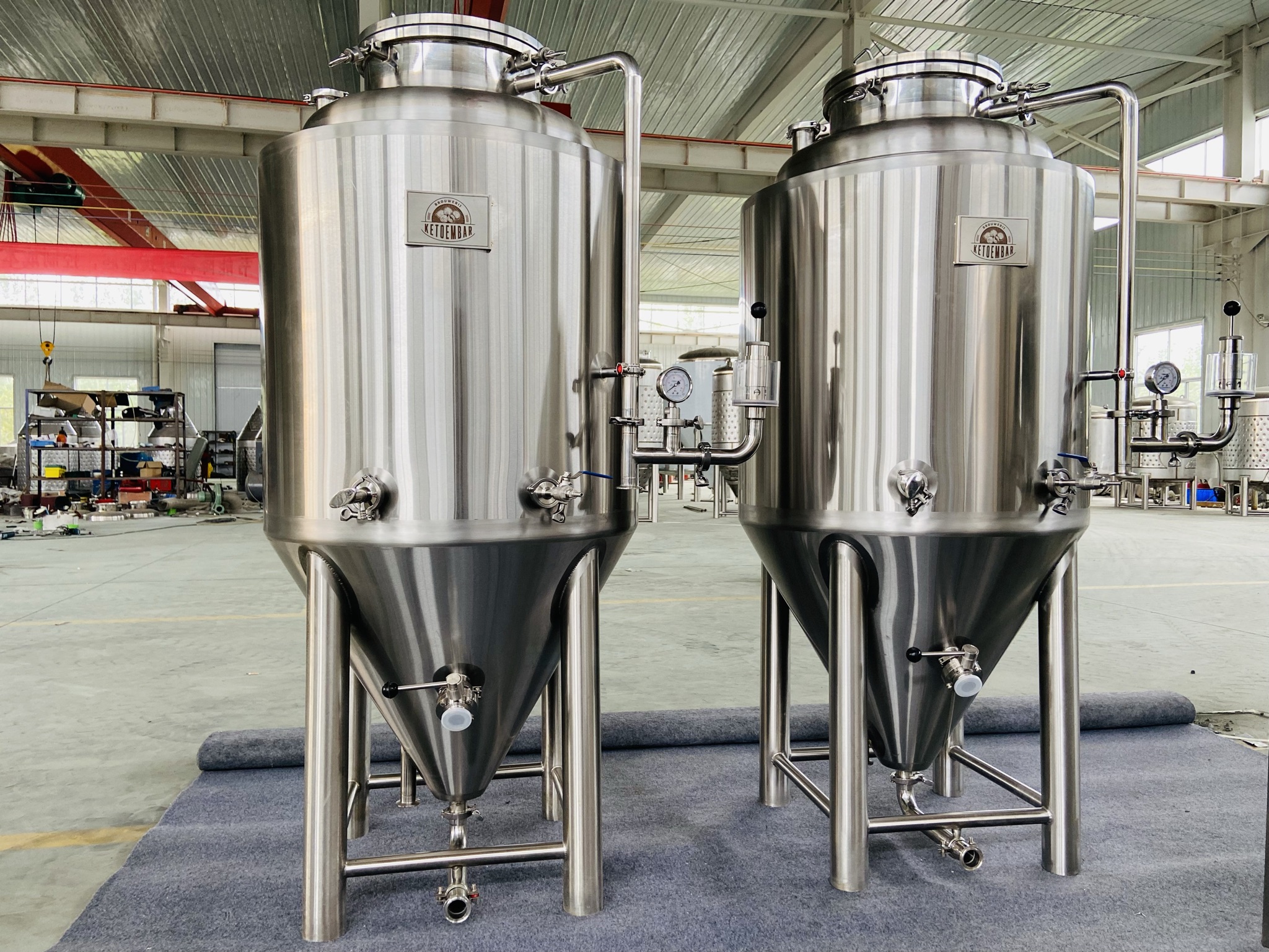 New Cooling Cabinet for 100L 200L 300L 1BBL 2BBL beer fermentering ...