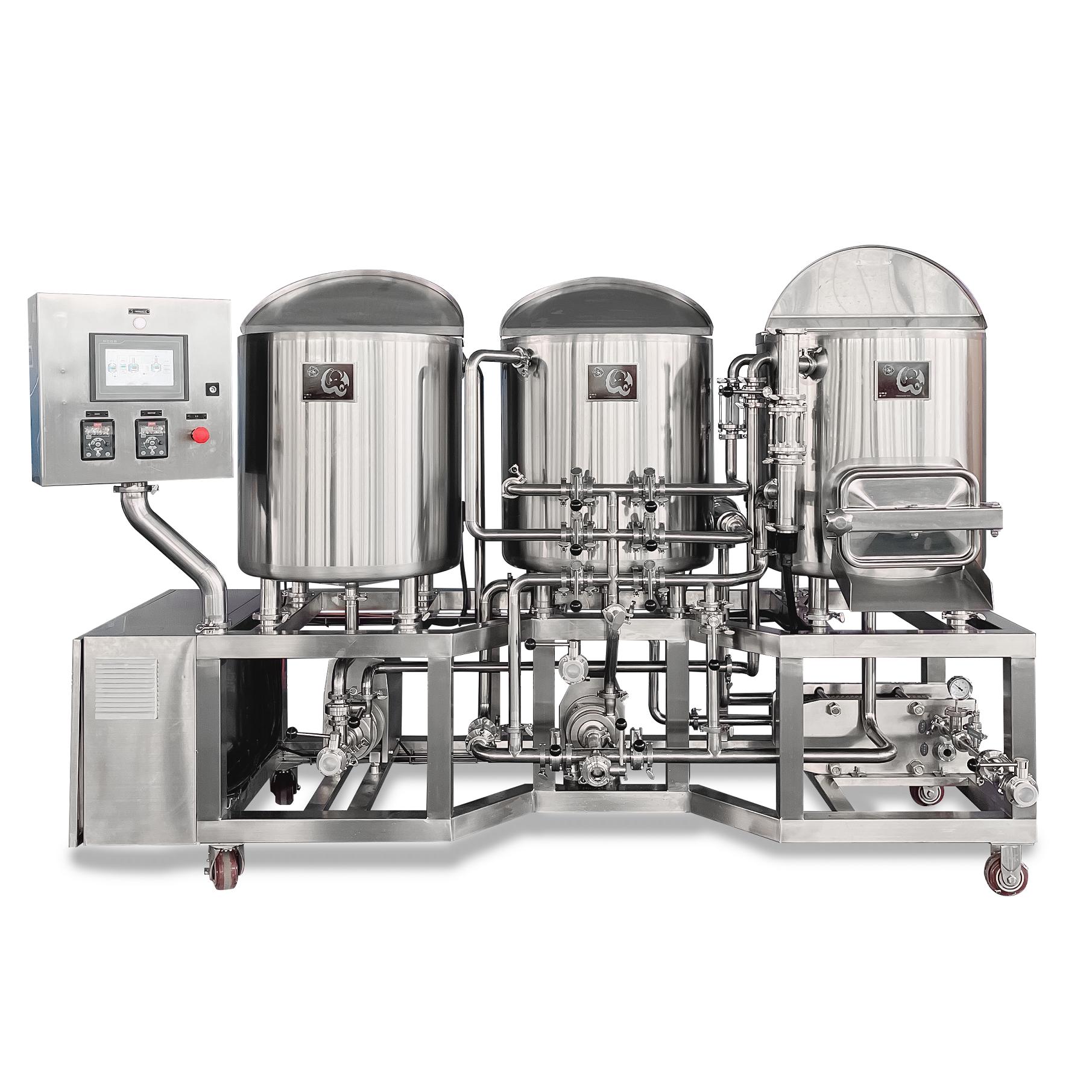 100L Brewhouse - Buy Beer brewing equipment, 100L 3 vessel Brewhouse ...