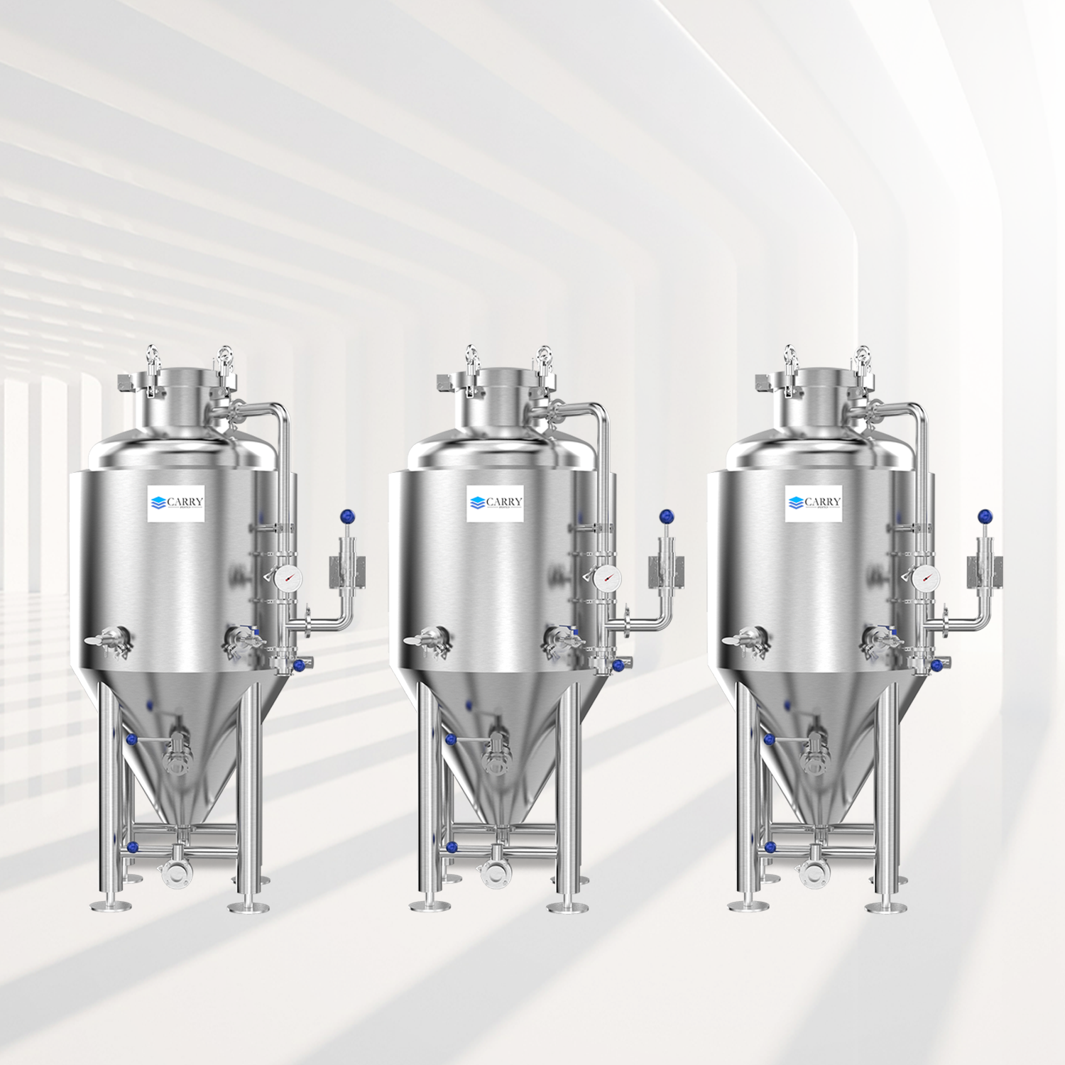 100L Fermentation Tank - Buy Fermentation tank, Conical fermenter ...