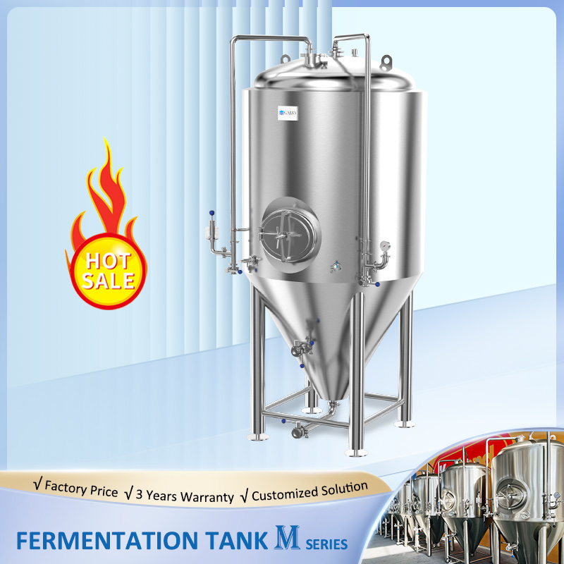 800L Fermentation Tank, made of food grade stainless steel 304 unitank ...