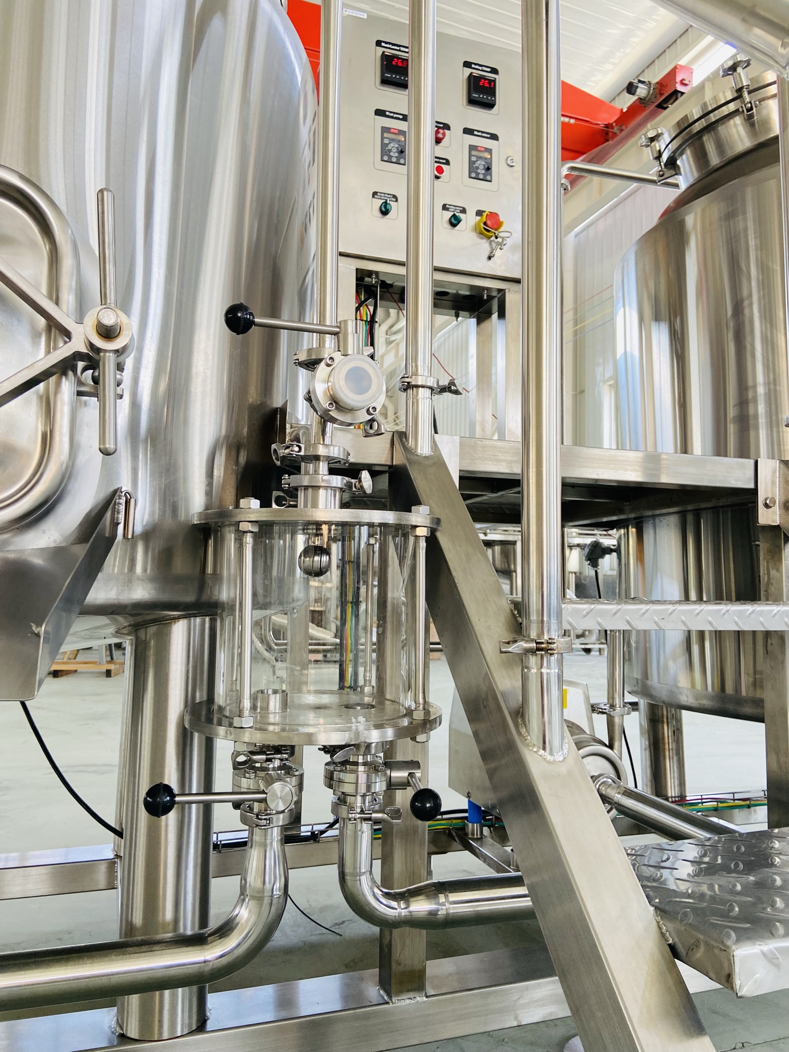 400L 500L 600L 5BBL 6BBL 2-Vessel Beer Brewing System Stainless Steel ...